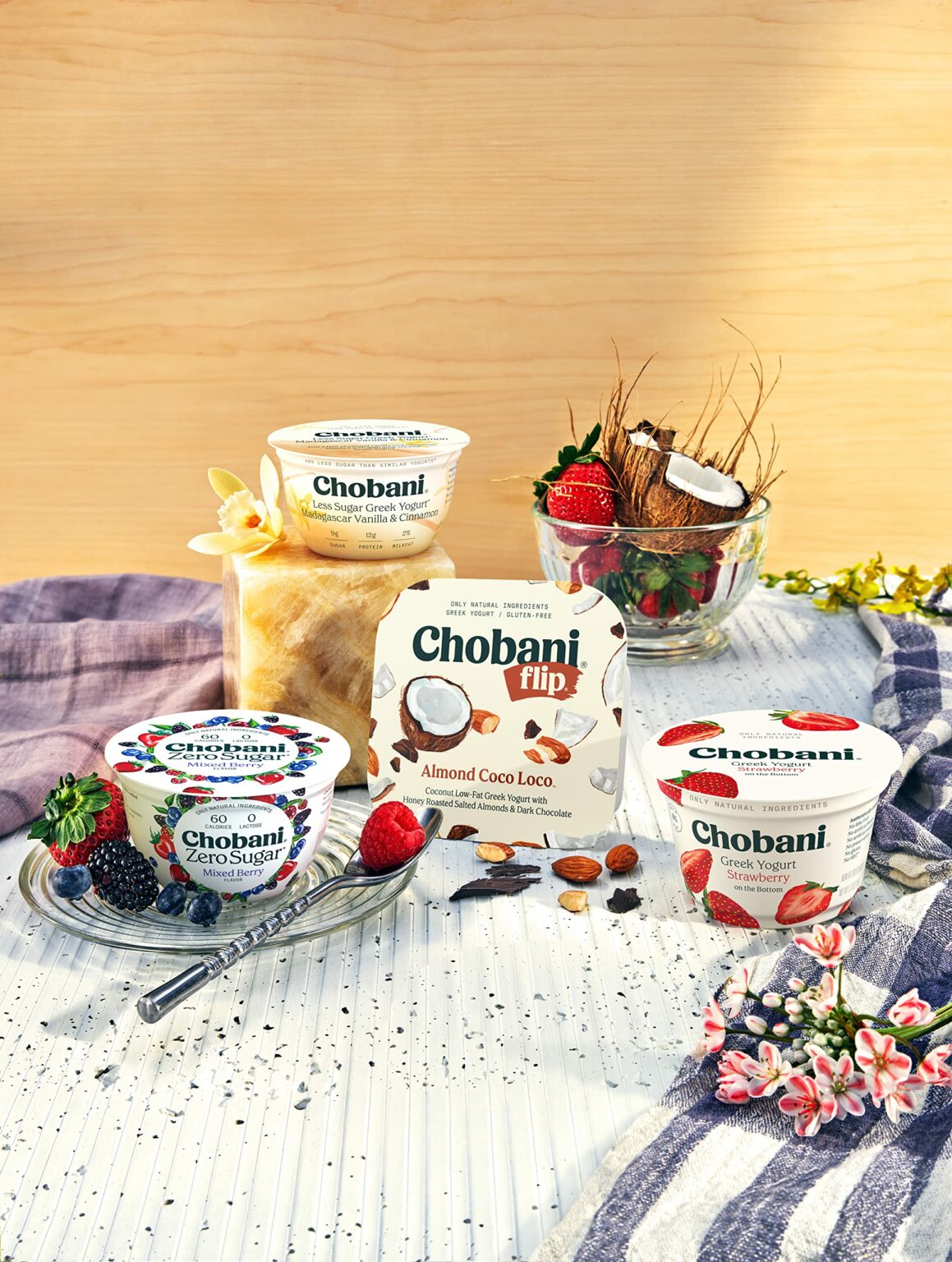 Saborea la magia en cada copa de Chobani. - Maple Space